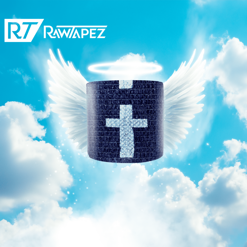 Navy Blue Cross Athletic Tape – Raw Tapez