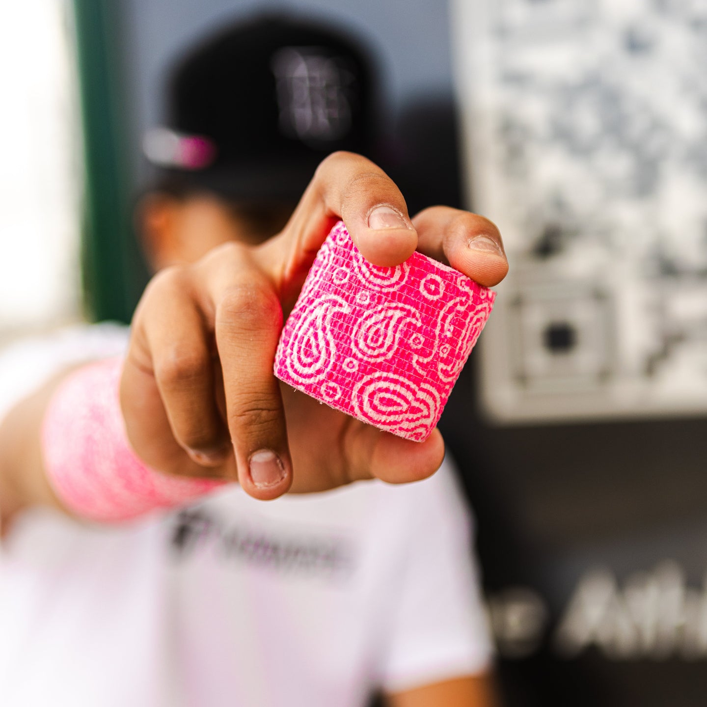 Pink Paisley Print Athletic Tape – Raw Tapez
