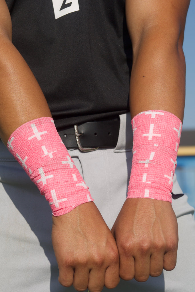 Pink: Cross Athletic Tape – Raw Tapez